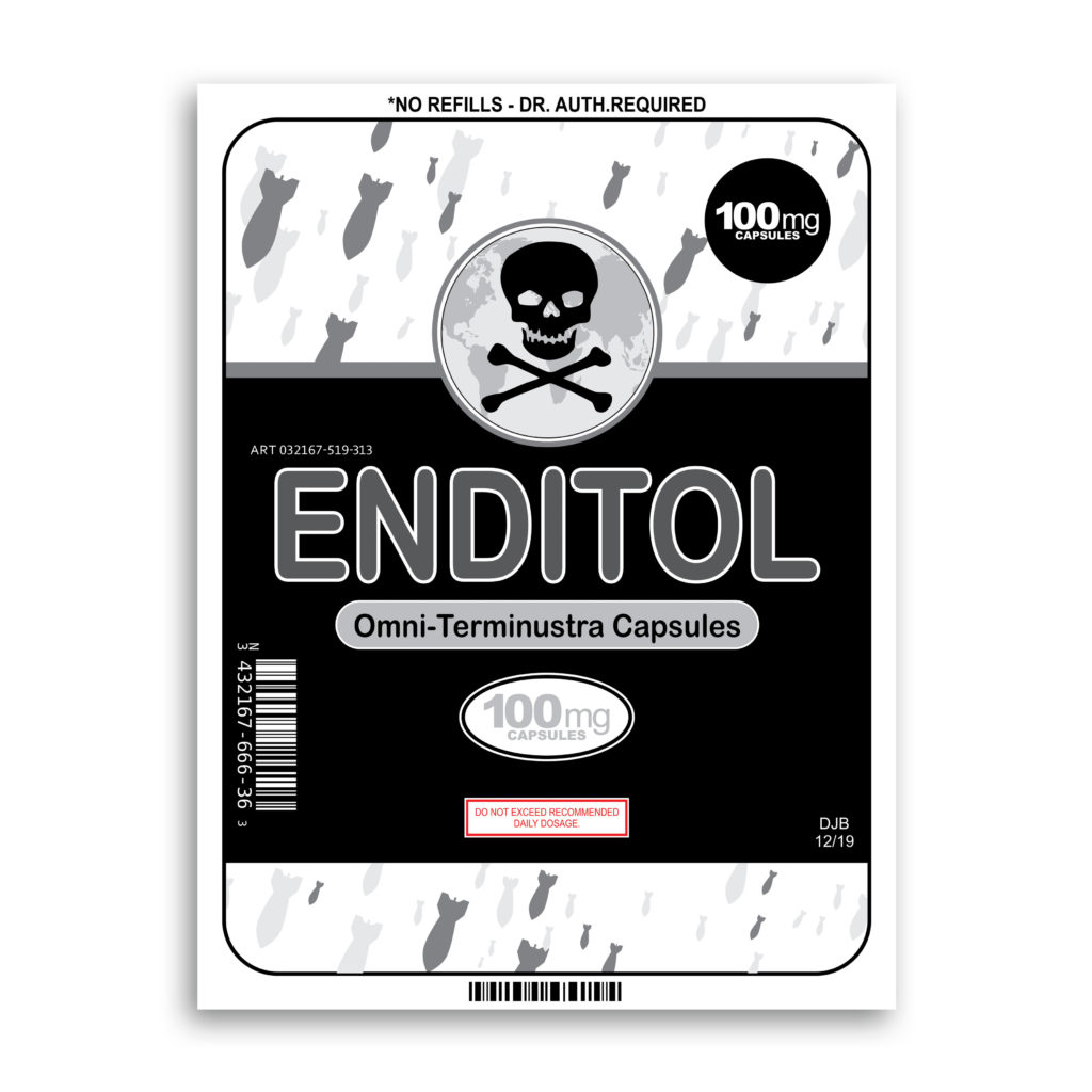 Enditol 100mg - Limited Edition Print - Enjoy Denial