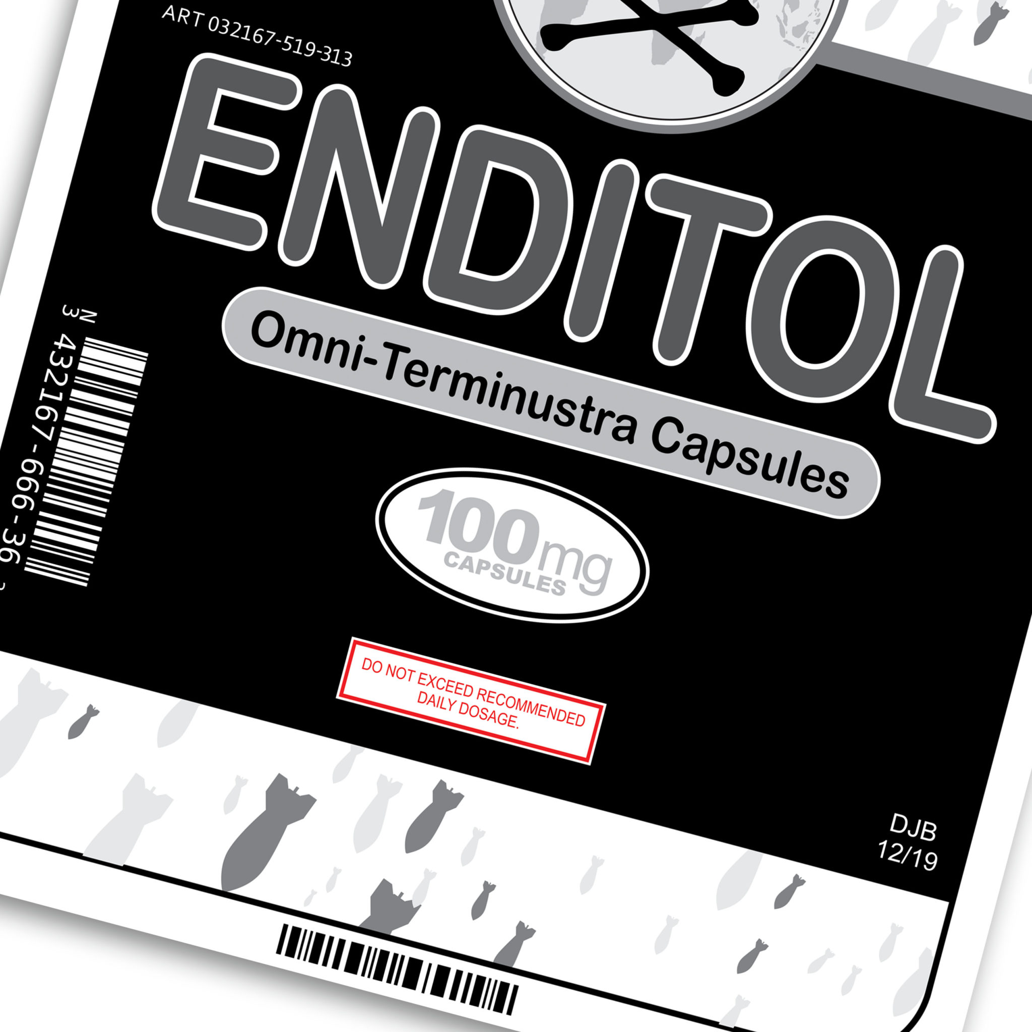 Enditol 100mg - Limited Edition Print - Enjoy Denial